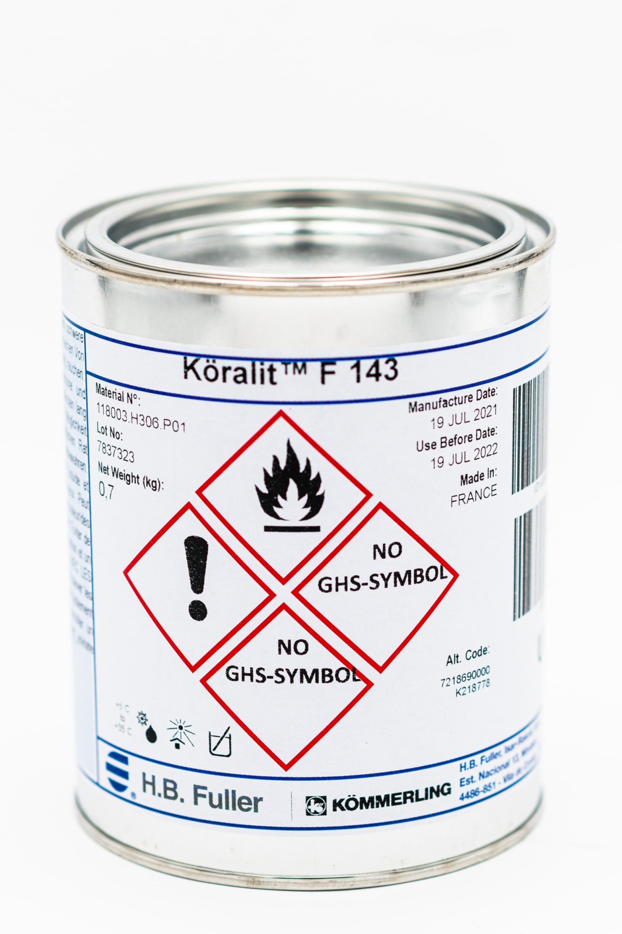 Koeralit F 143 Dose 700gr - GARANT Industrie